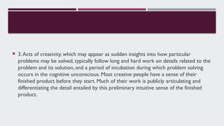 creativity.........A POSITIVE PSYCHOLOGY | PPTX