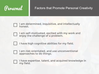 Creativity Checklists! | PDF