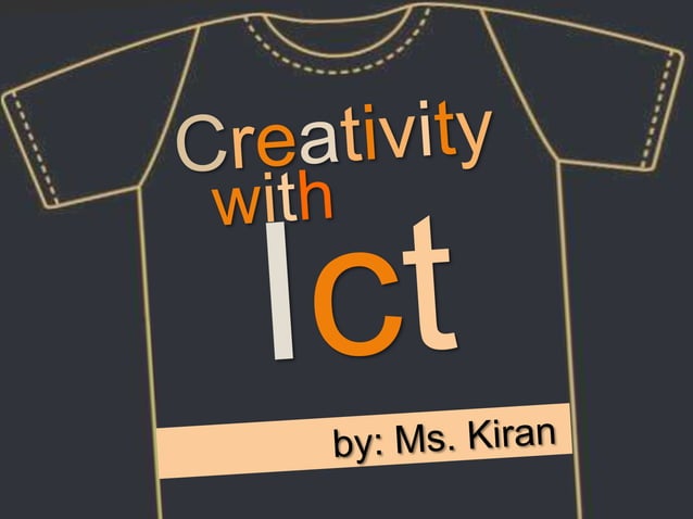 Creativity with ICT - Tshirt Design Project | PPT