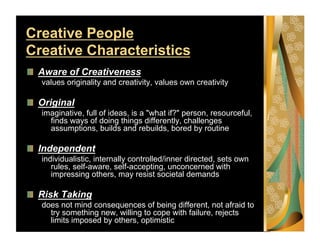 Creativity Innovation | PDF