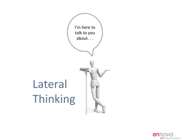Creativity Lateral Thinking | PPT