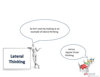 Creativity Lateral Thinking | PPT