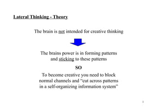 Creativity - lateral thinking METODE PEN.ppt