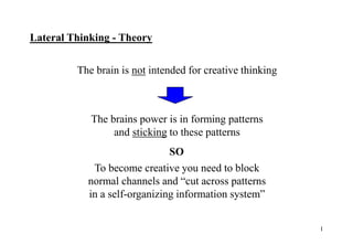 Creativity - lateral thinking (1).ppt