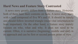Creativity-Matters. Writing Feature Articles | PPTX