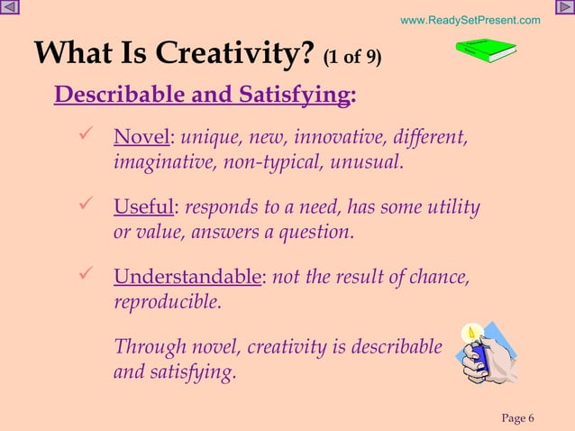 CREATIVITY POWERPOINT | PPT | Arts and Crafts | Hobbies & Interests