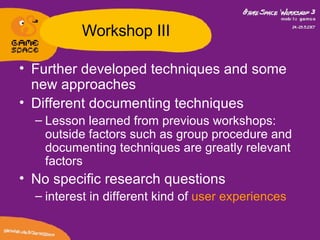 Creativity Techniques in Game Design | PPT