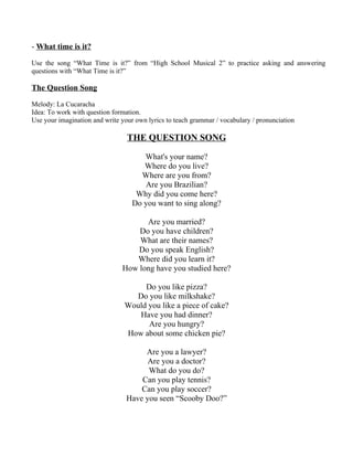 Creativity - The Key To Success In The English Class | DOC
