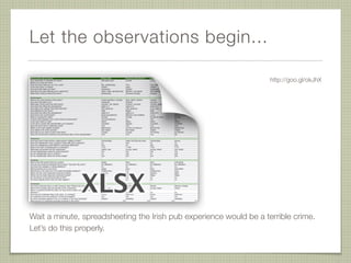 Bar stool observations | PPT