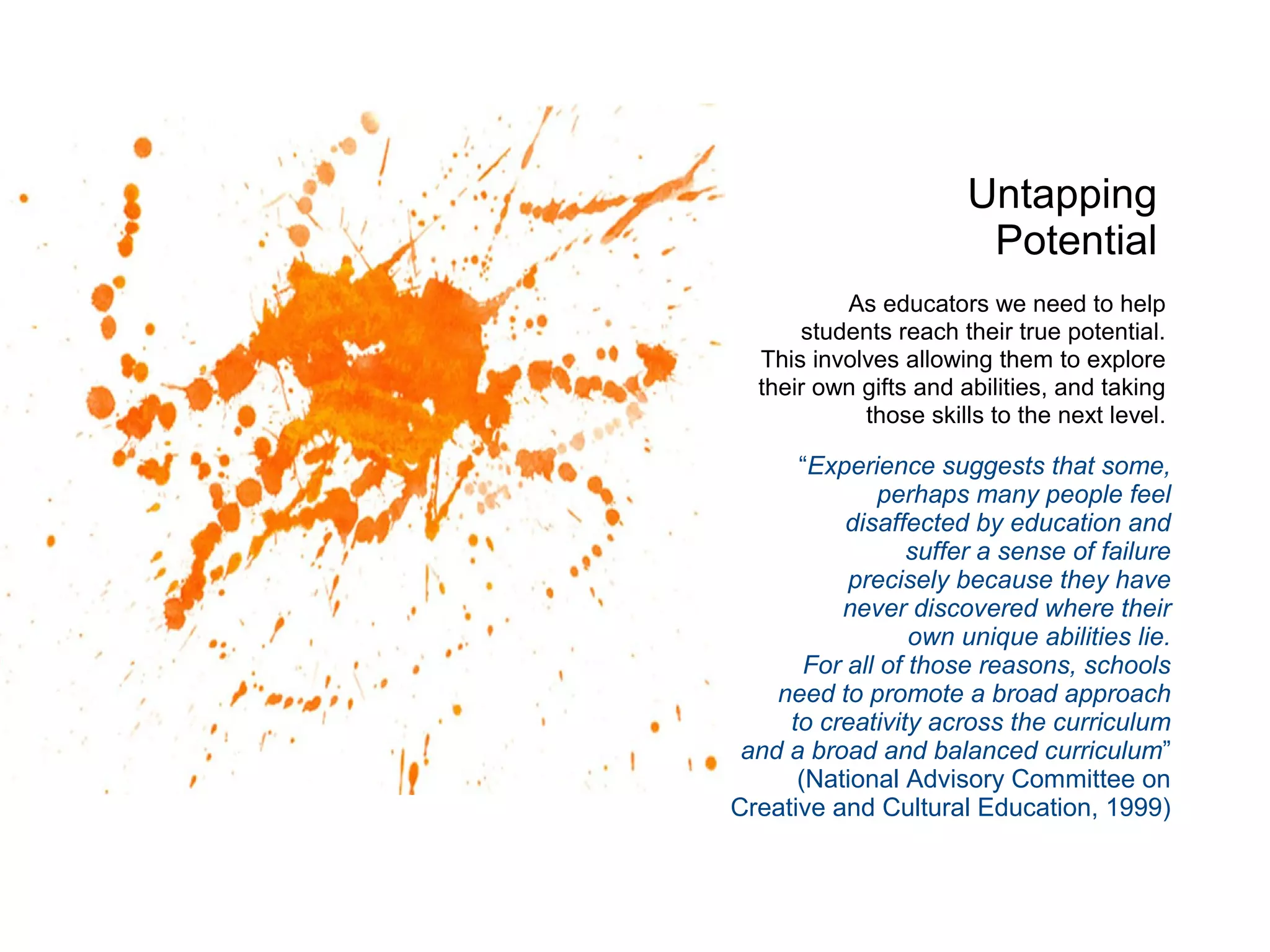 The Value of Creativity in a Global Society. | PPT