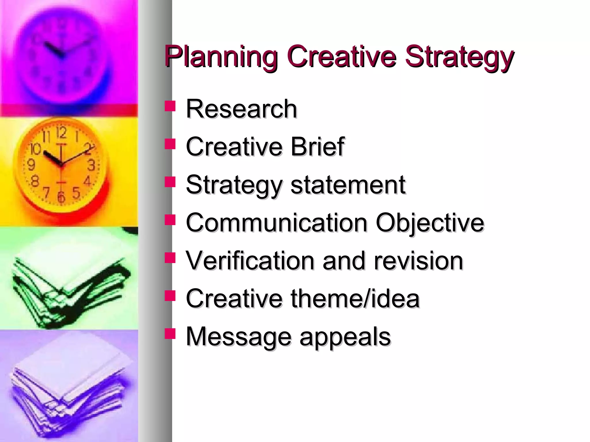 Role of Creativity in Advertising | PPT