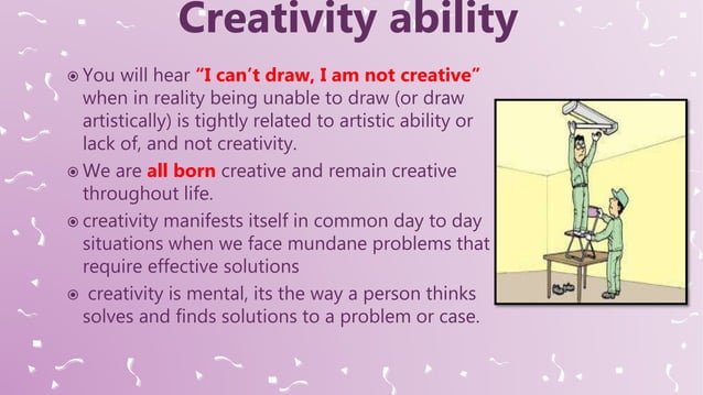 Creativity and arts presentation (1) | PPTX