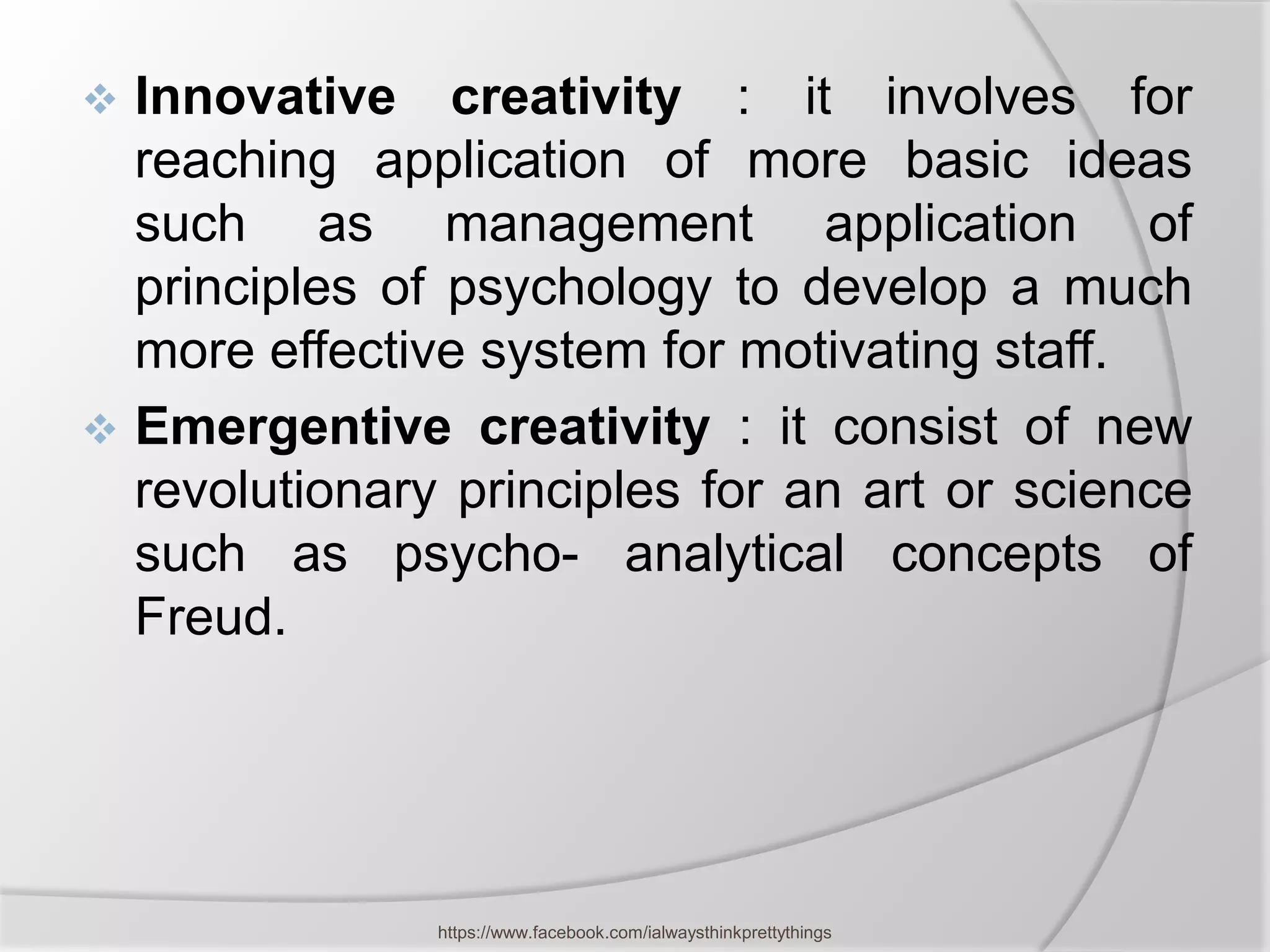 Creativity and innovation | PPTX