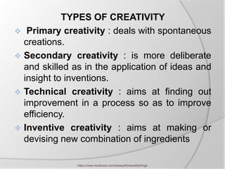 Creativity and innovation | PPTX