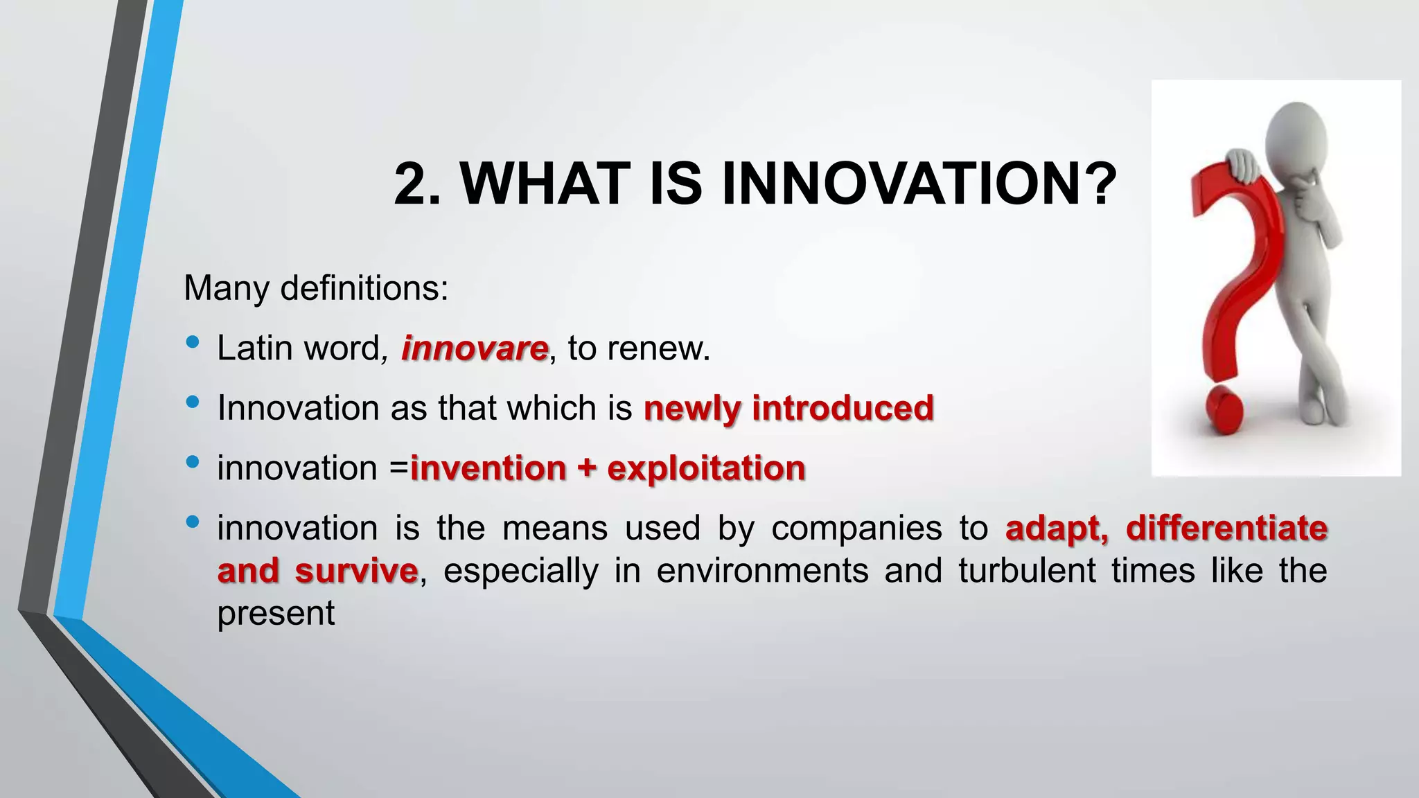 Creativity and innovation | PPTX