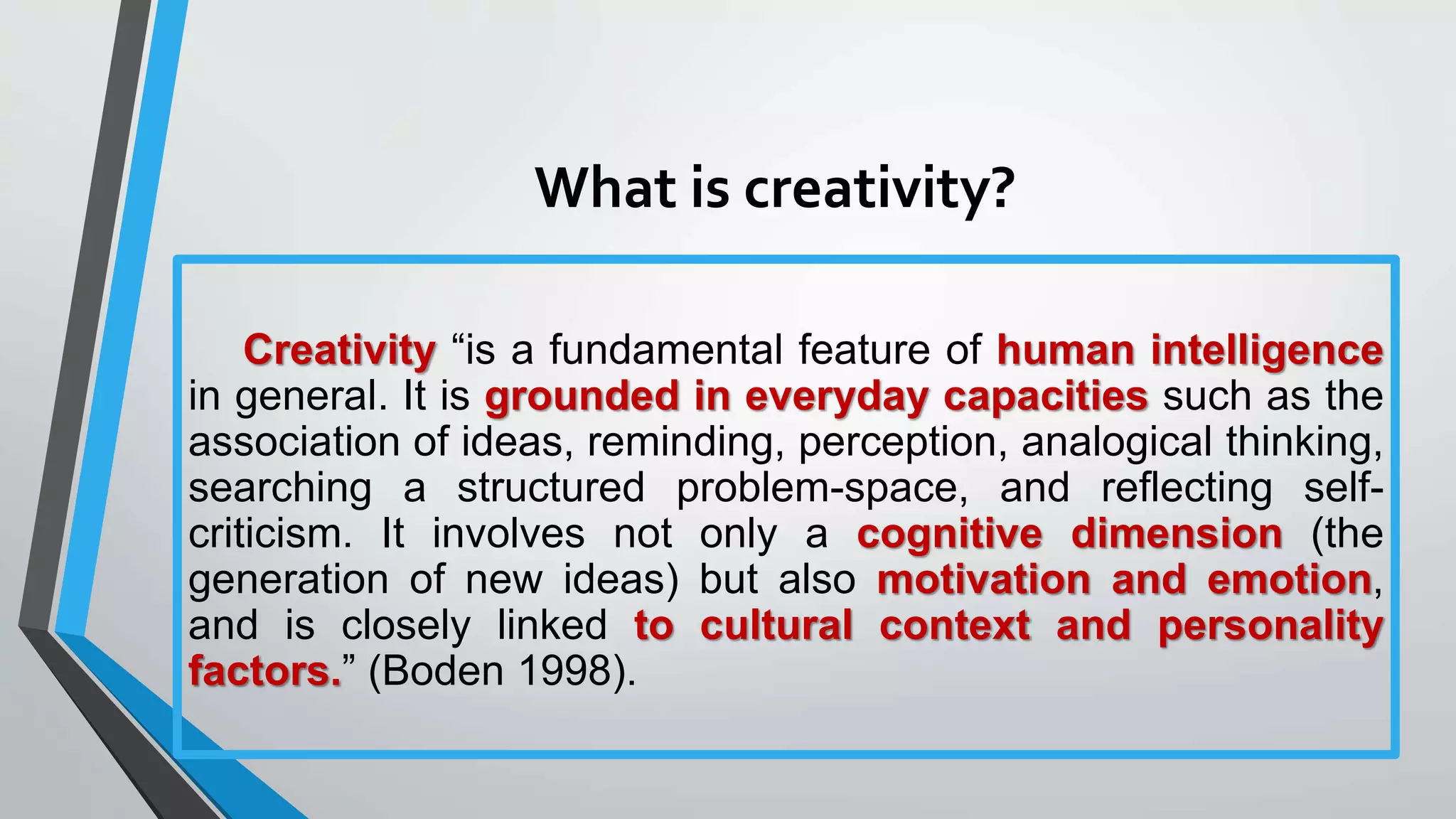 Creativity and innovation | PPTX