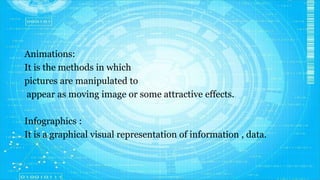 Animations and Infographics | PPT