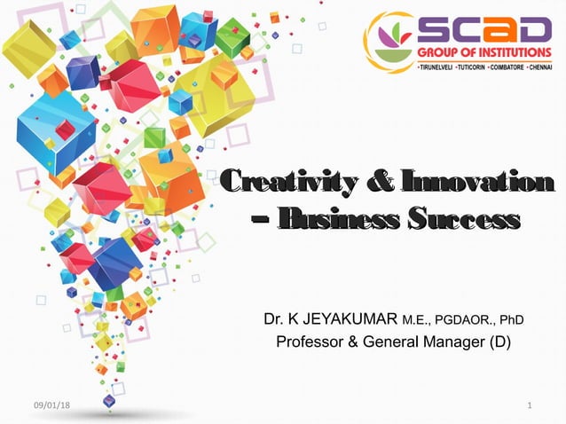 Creativity and Innovation - Business Success | PPT | Business ...