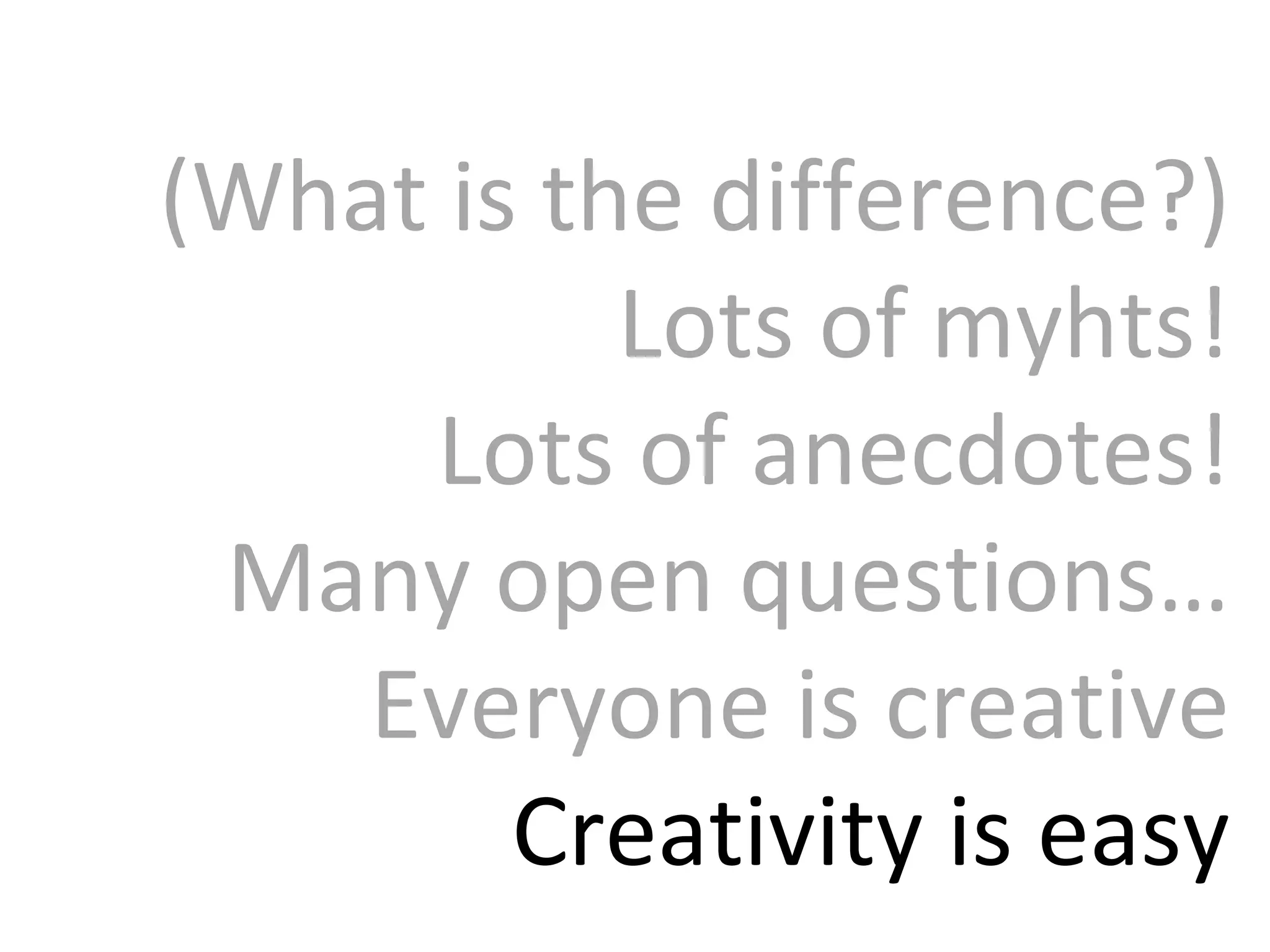 Creativity and innovation for managers | PPT