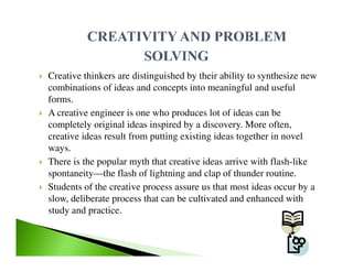 Creativity and problem solving | PDF