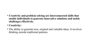 Creativity and Problem solving......pptx