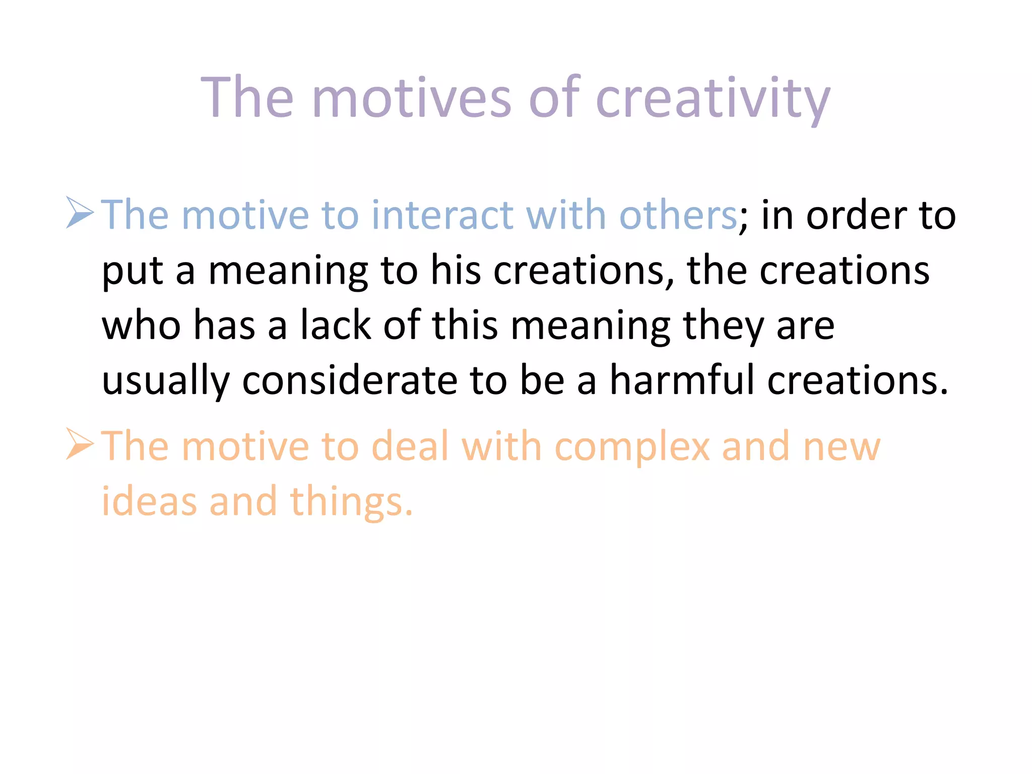 Creativity and psychology | PPTX