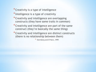 Creativity and strategic thinking | PPTX