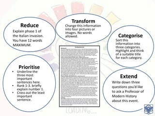 Creativity and the use of LSAs | PPTX