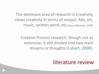 Creativity as Process | PPTX