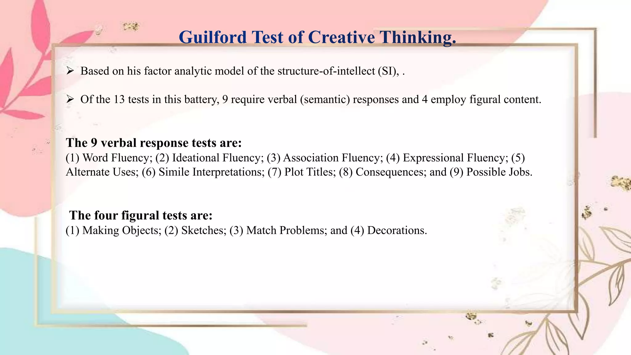 Creativity Assessment .pptx