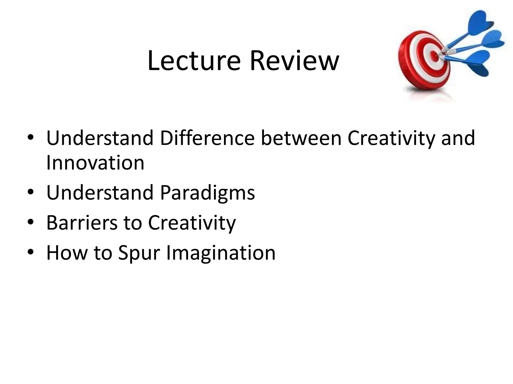 Creativity + Barriers for entrepeneurship | PPTX