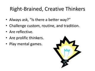 Creativity + Barriers for entrepeneurship | PPTX