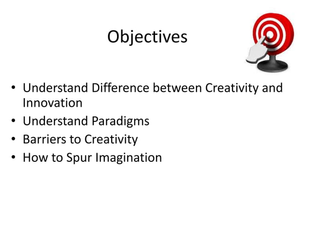 Creativity + Barriers for entrepeneurship | PPTX