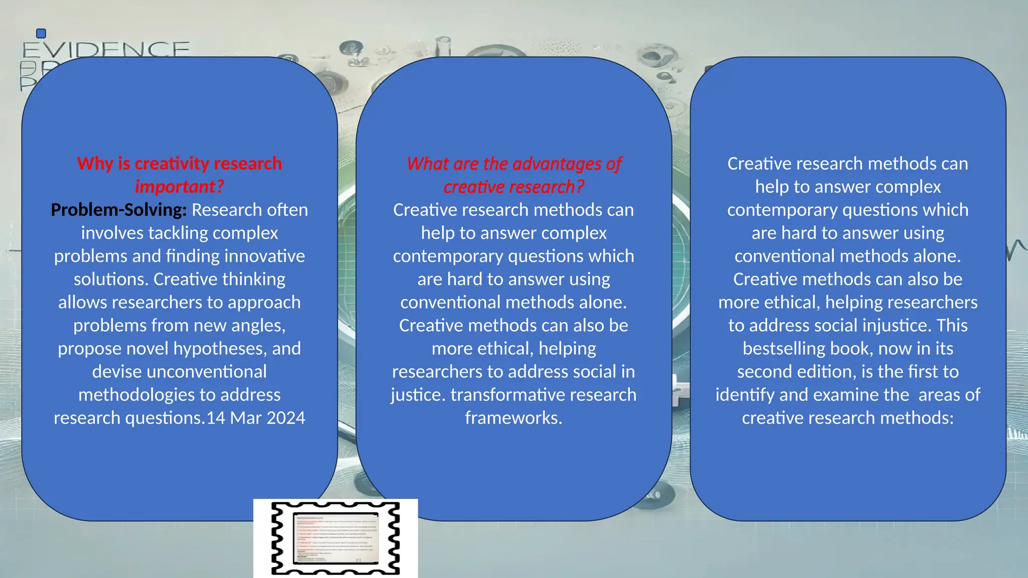 CREATIVITY EBP (Evidence Based Practice) | PPTX