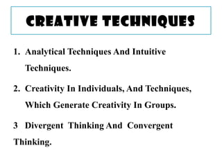 Creativity | PPT