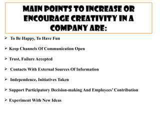 Creativity | PPT