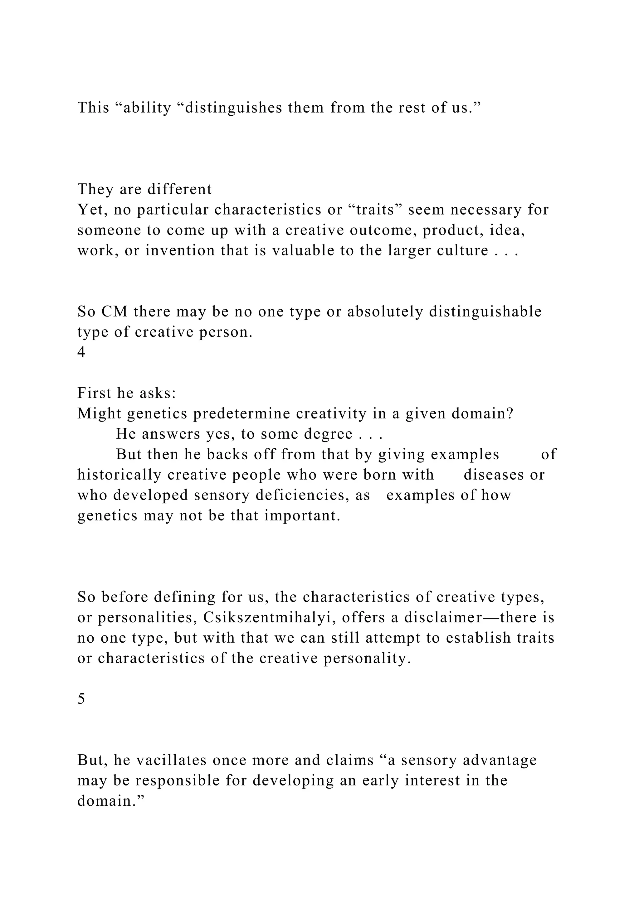 Creativity Flow and the Psychology of Discovery and Invention, .docx