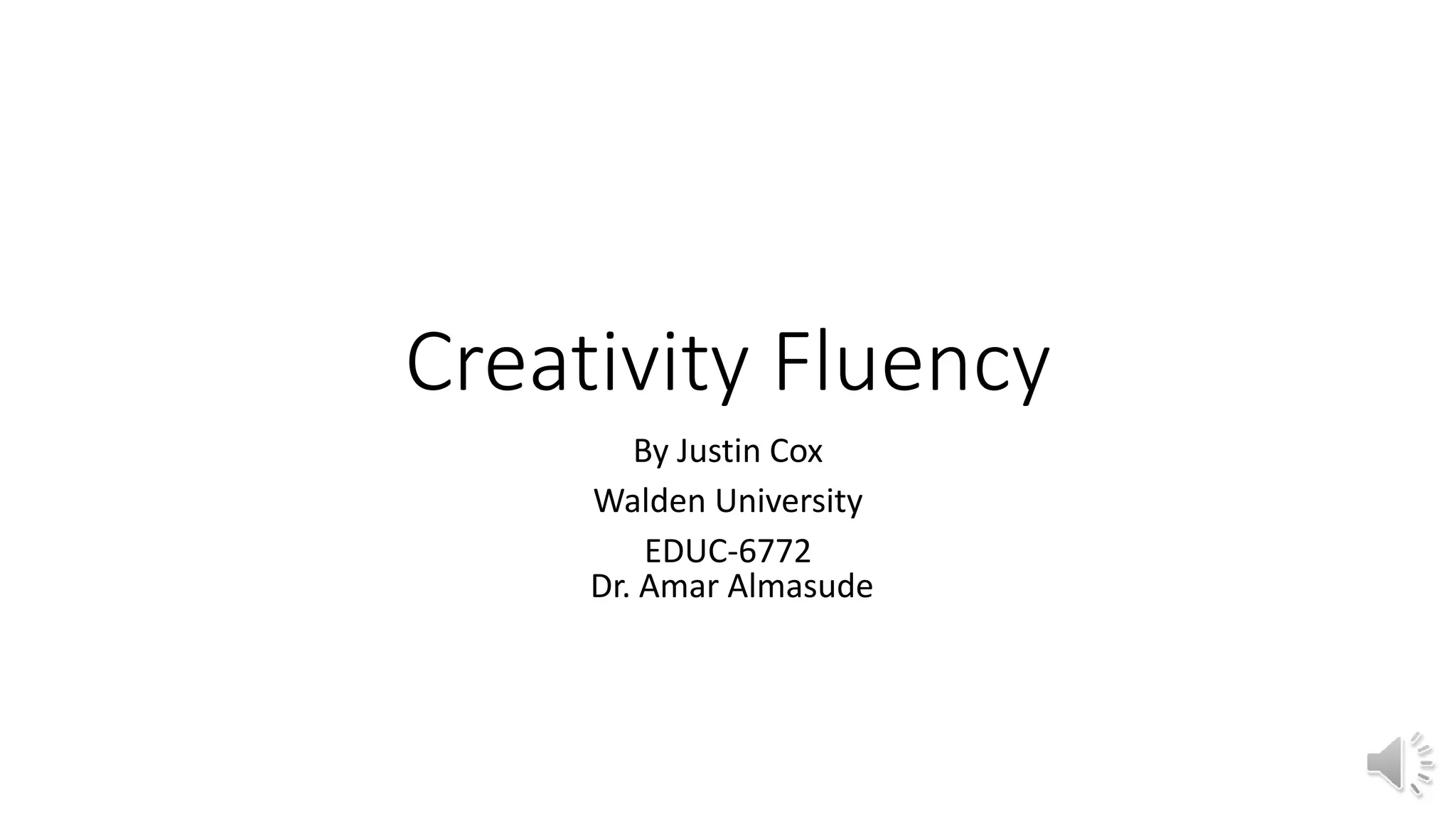 Creativity fluency | PPT
