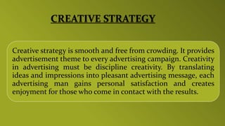 Creativity in advertisement | PPT