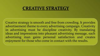 Creativity in Advertisement | PPT