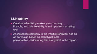 Creativity in advertising | PPTX