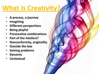 Creativity in gifted education | PPTX