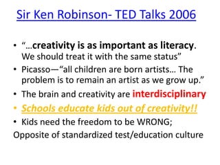 Creativity in gifted education | PPTX