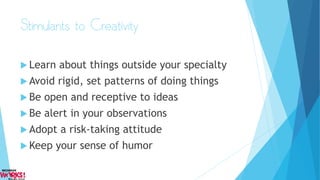 Creativity + innovation | PDF