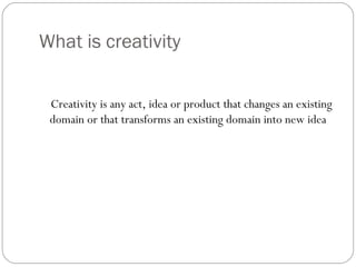 Creativity In Oral Communication | PPT