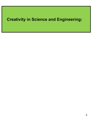 Creativity in Science and Engineering by Martin Perl | PDF