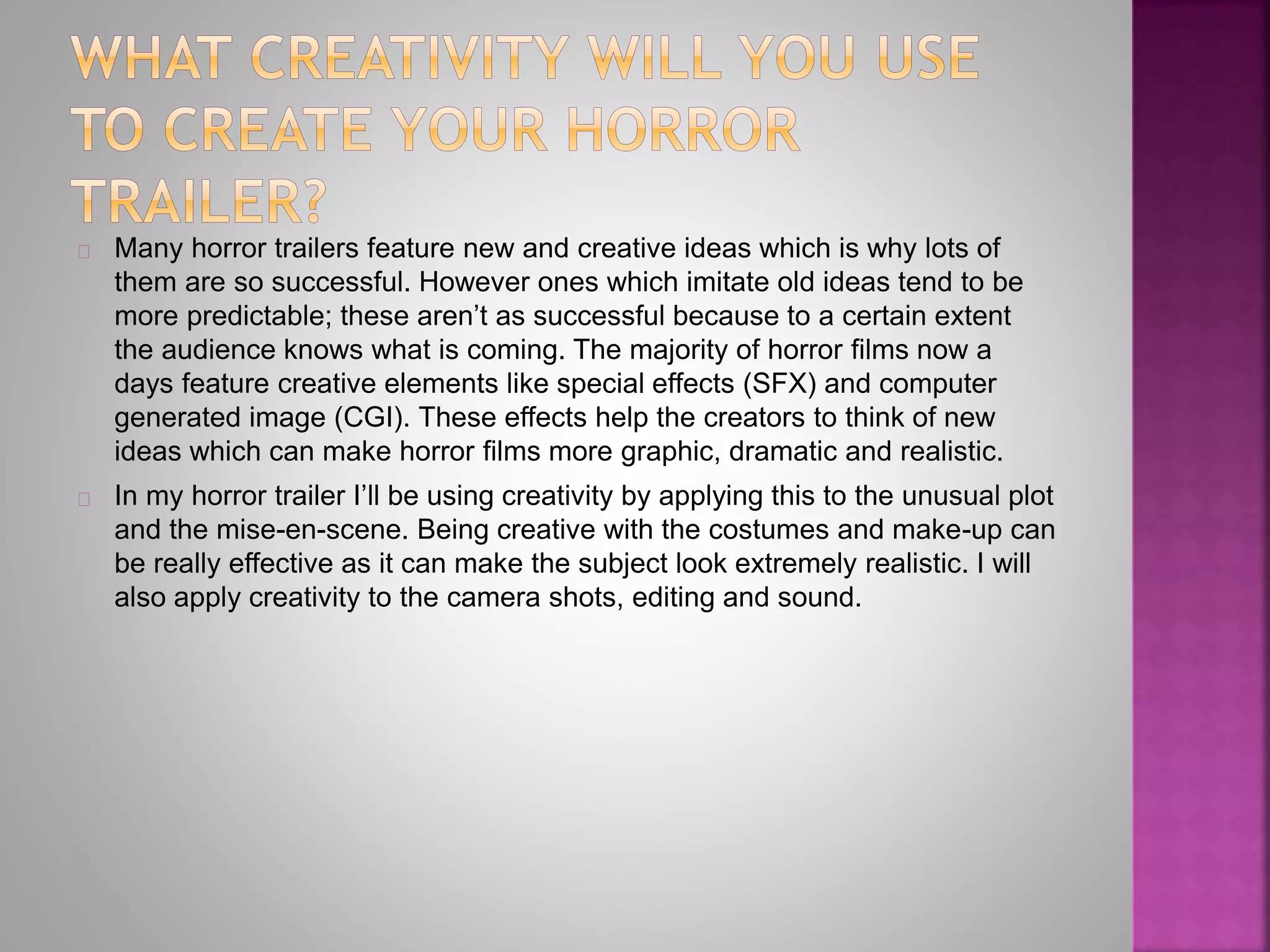 Creativity investigation | PPT