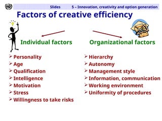 Creativity is the ability to bring something new into being.ppt