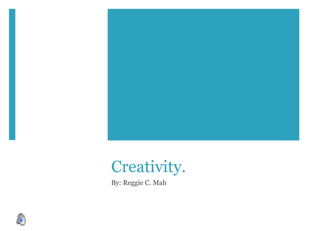 Creativityproject FINAL | PPT
