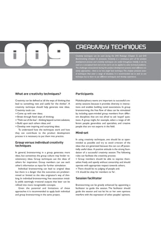 Creativity techniques | PDF